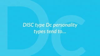 DISC Dc - The Architect | PDF