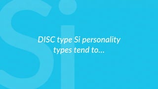 DISC Si - The Counselor | PDF