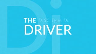 DISC Di - The Driver | PDF