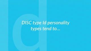 DISC Id - The Influencer | PPT