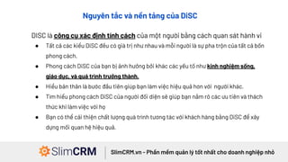 DISC - Ứng dụng tâm lý học trong bán hàng và quản trị nhân sự | PDF