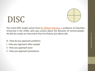 Disc Personality Traits | PPTX