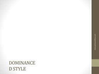 Disc Personality Traits | PPT