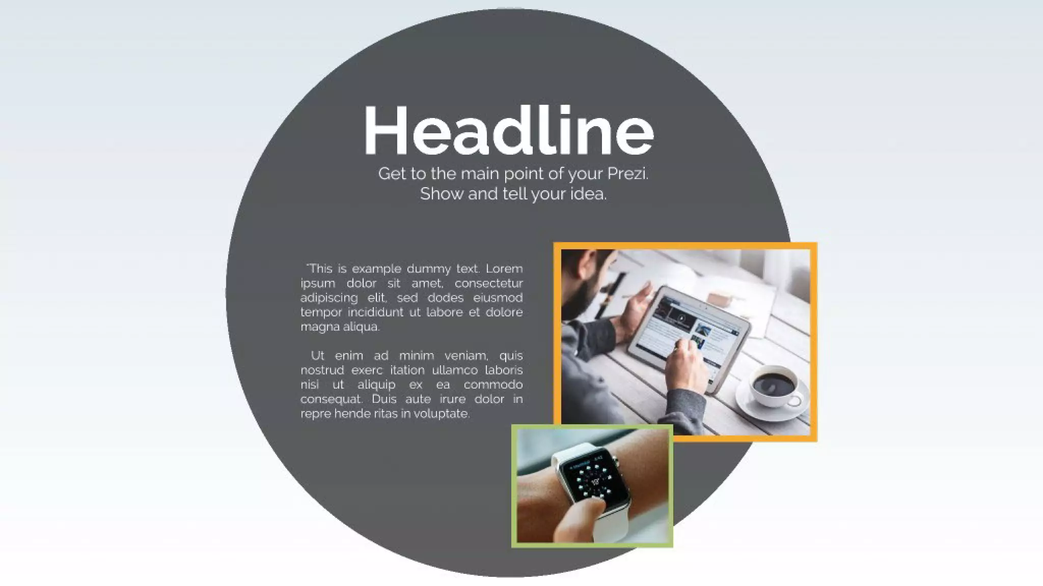 Megaphone 3D Presentation Template | PDF