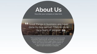Megaphone 3D Presentation Template | PDF