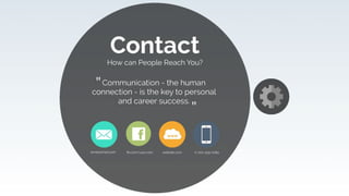 Megaphone 3D Presentation Template | PDF