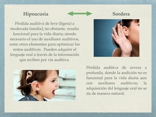 Discapacidad auditiva | PDF