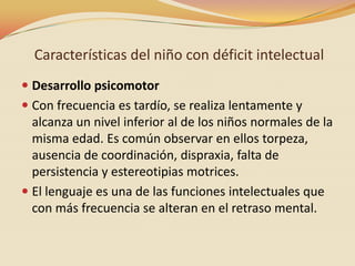 Discapacidad intelectual | PPTX