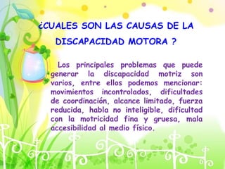 Discapacidad motora | ODP