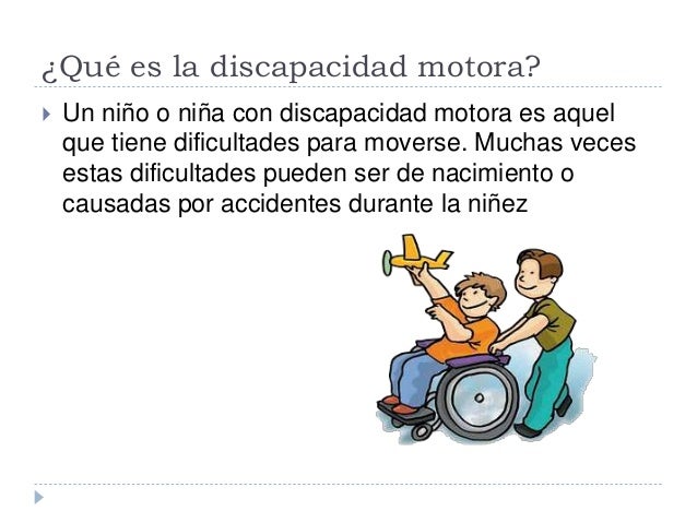 Discapacidad motora