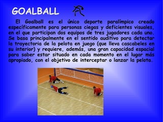 Discapacidad visual y deporte | PPS