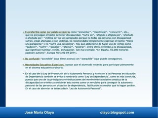 Discapacidad y medios de comunicación. | PDF