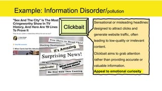 Discarding confusion: Navigating Information Disorder in South Sudan | PPT