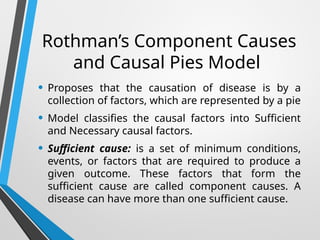 Disease Causation, its theories and factors affecting it | PPT