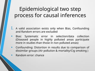 Disease Causation, its theories and factors affecting it | PPT