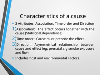 Disease Causation, its theories and factors affecting it | PPT