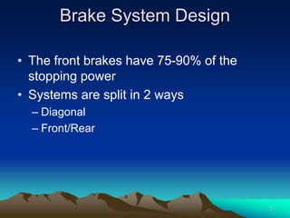 Disc brakes | PPTX | Auto Parts | Automotive