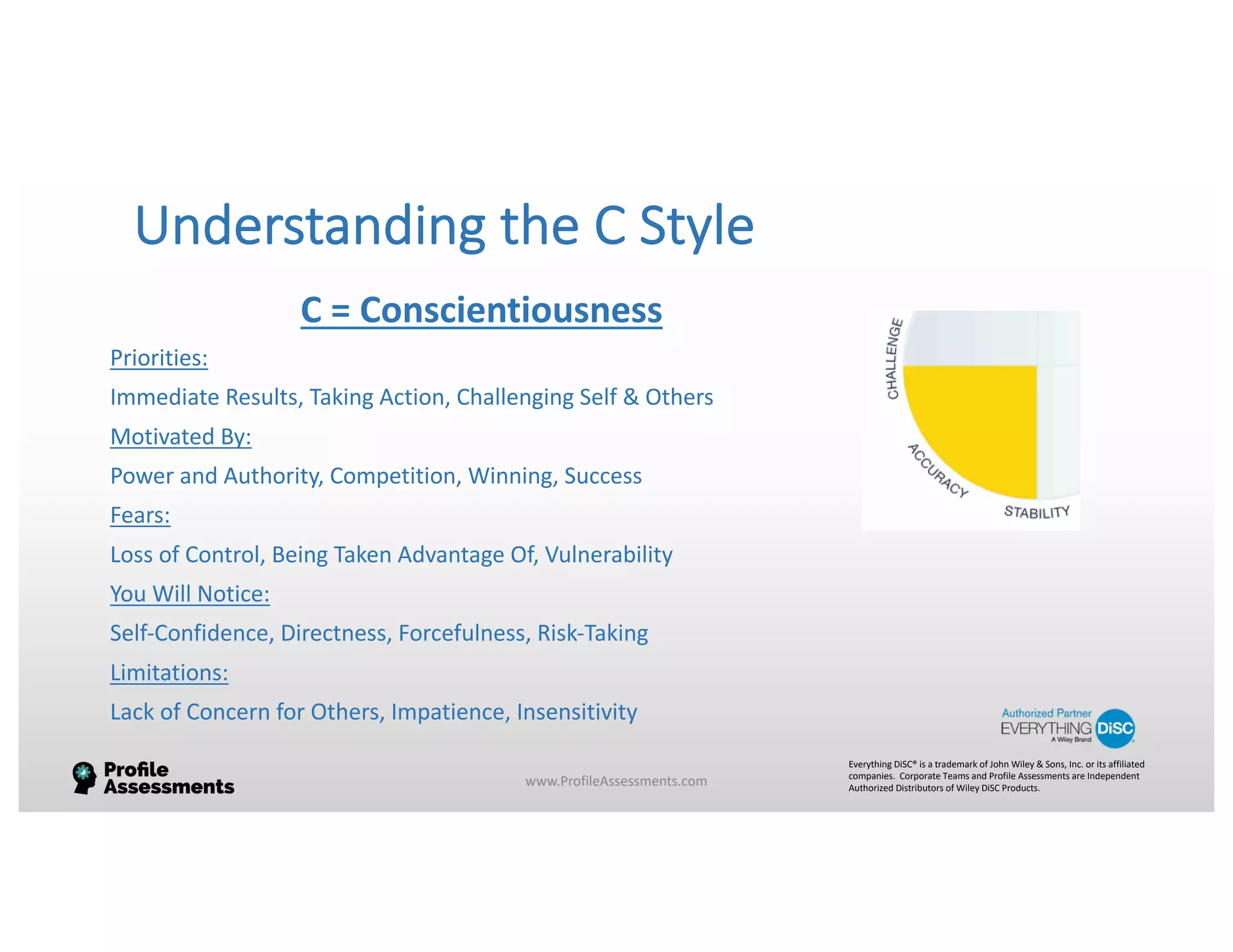 DiSC Communication Styles | PDF