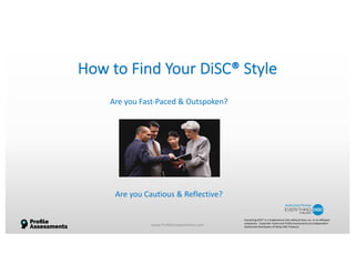 DiSC Communication Styles | PDF