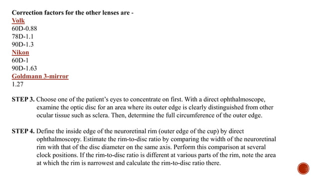 Disc Damage Likelihod Scale (DDLS) | PPTX