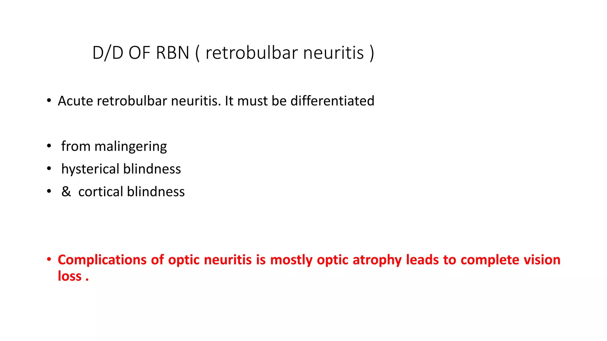 Disc edema ,papilloedema & optic neuritis | PPTX