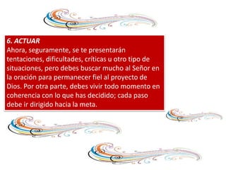 7 pasos para el discernimiento vocacional | PPTX