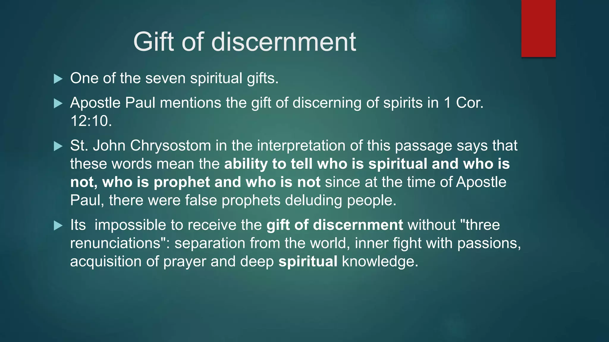 Discernment | PPTX