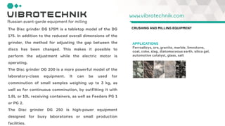 Disc grinders - VIBROTECHNIK | PPT