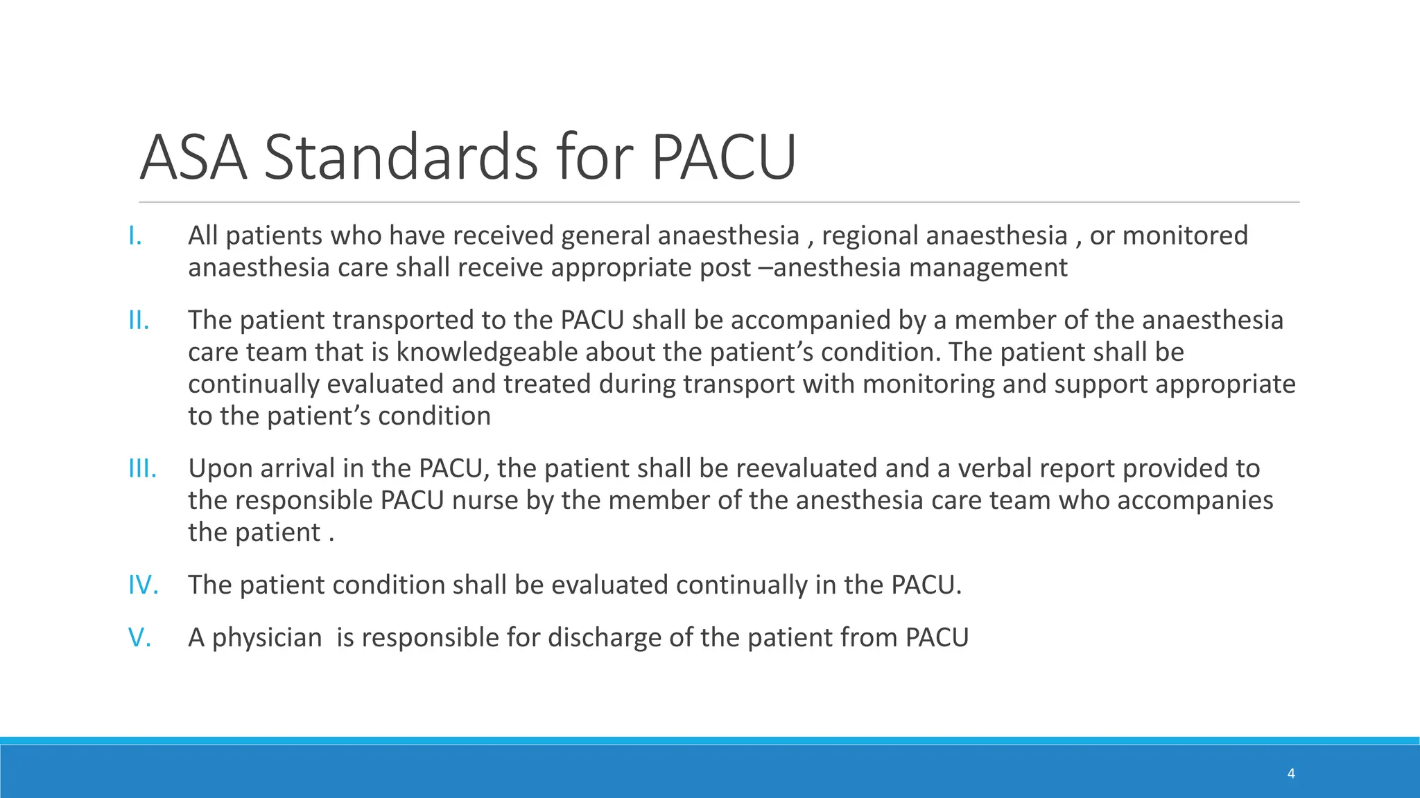 Dischare criteria from PACU by- Drn.pptx