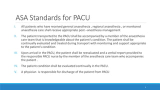 Dischare criteria from PACU by- Drn.pptx