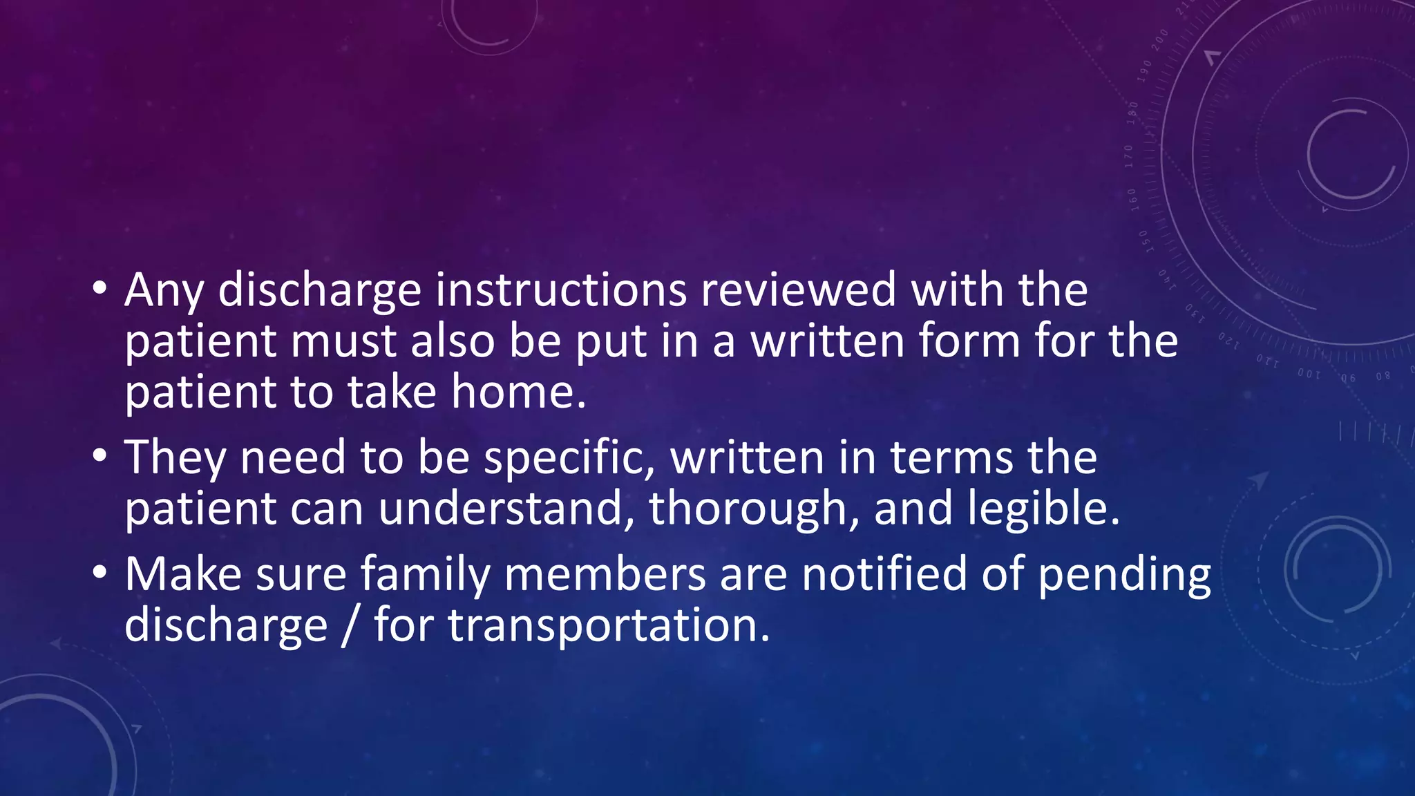 Discharge from hospital in nursing | PPTX