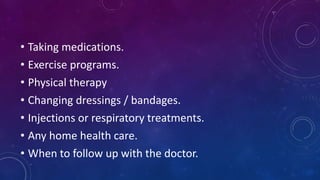 Discharge from hospital in nursing | PPTX