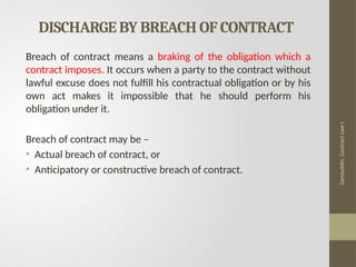 Discharge-of-Contract.pptx in the labour legislation | PPT