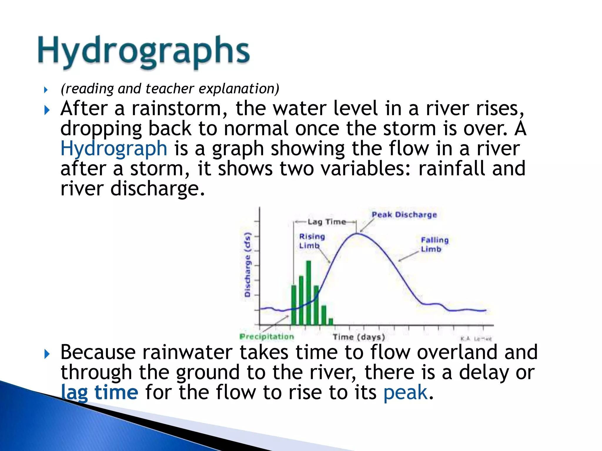 Discharge and velocity | PPTX
