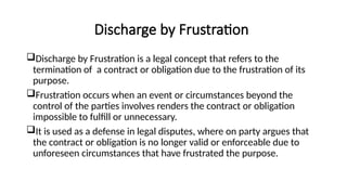 Discharge by Frustration by Prof. Mary -Ann O. Ajayi .pptx