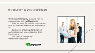 Discharge letter template, Discharge letter | PPT