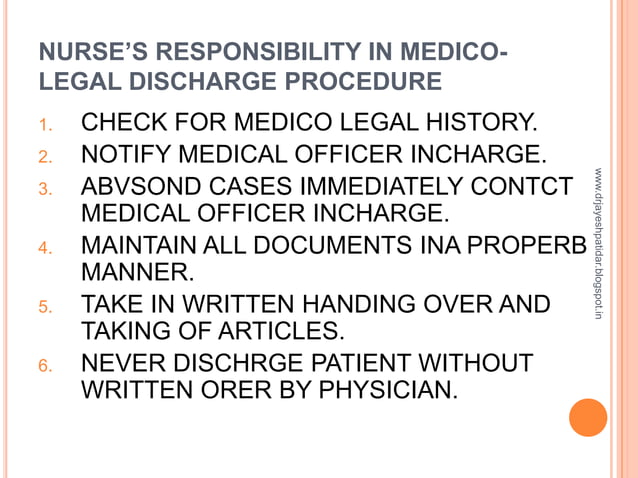Discharge of a patient | PPSX | Medical Health