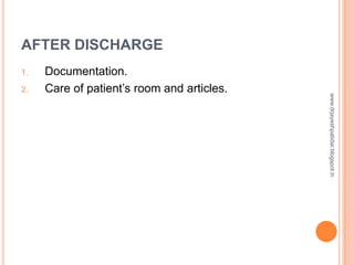 Discharge of a patient | PPSX