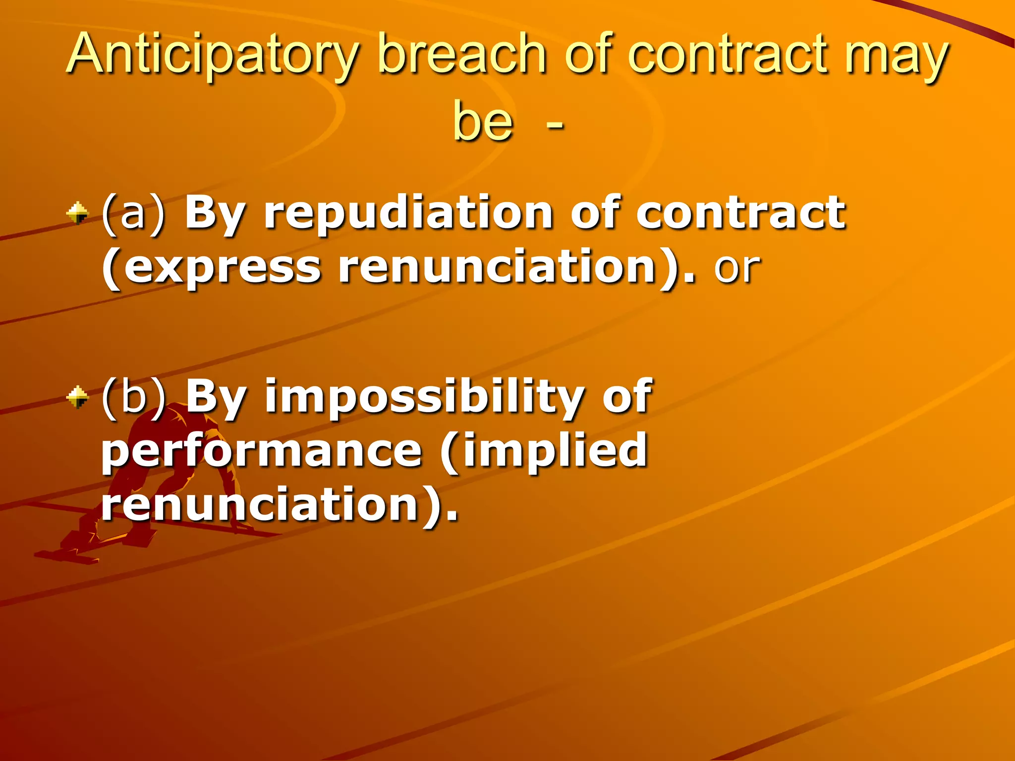 Discharge of contract | PPT