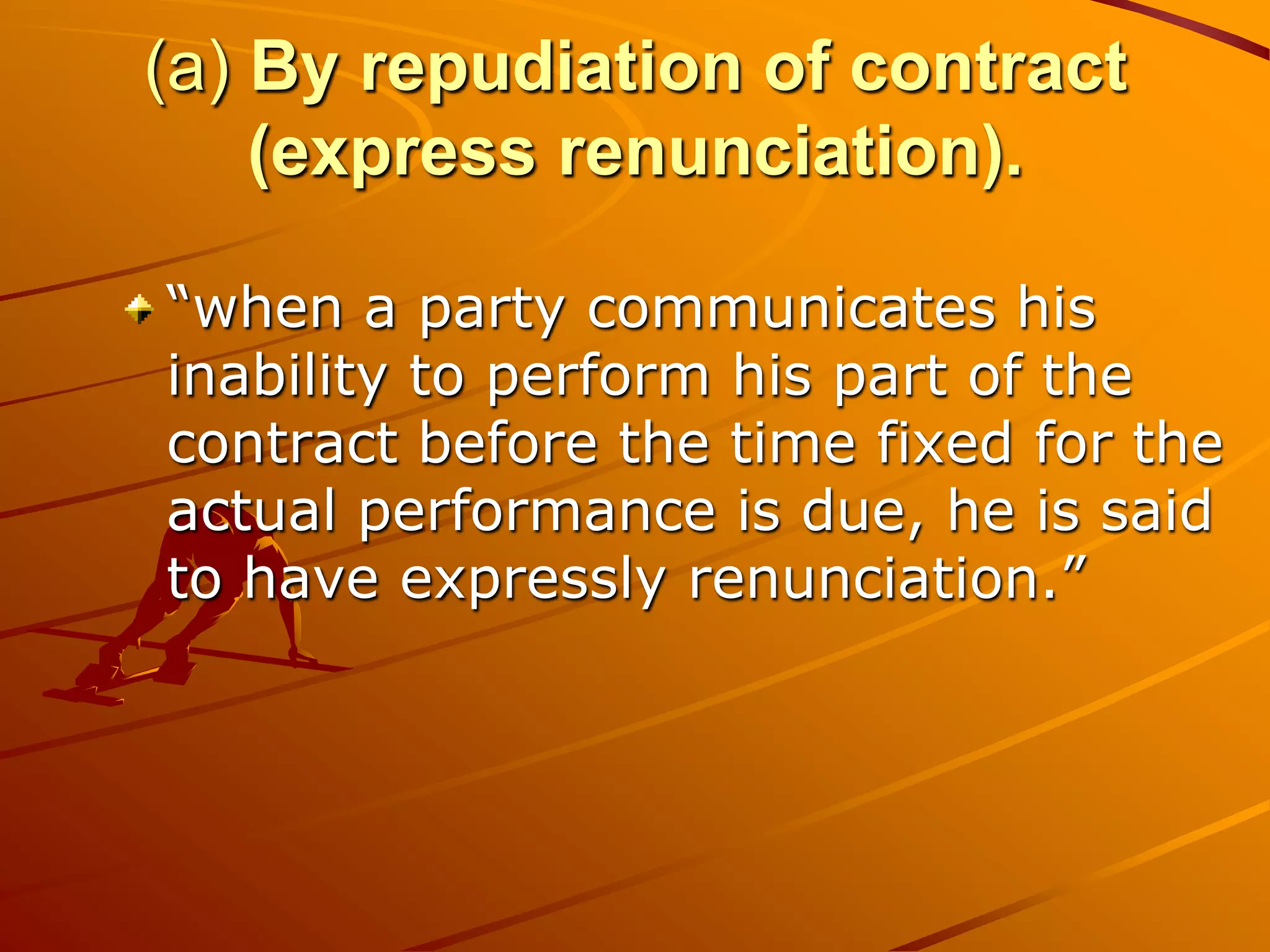 Discharge of contract | PPT