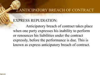 Discharge of contract | PPSX