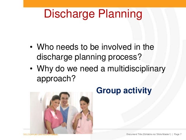 Discharge planning 2014