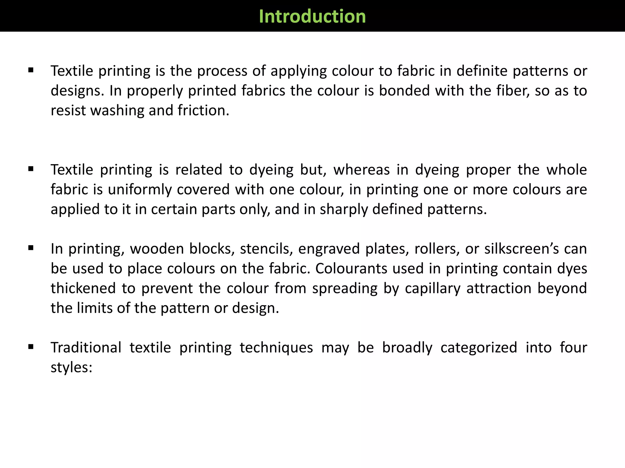 Discharge printing | PPT | Free Download