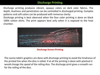 Discharge printing | PPTX