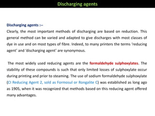 Discharge printing | PPTX