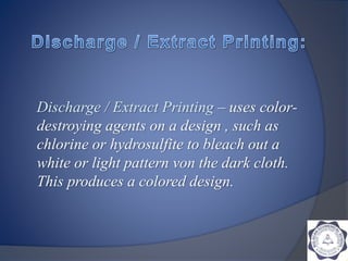 Discharge Printing | PPT