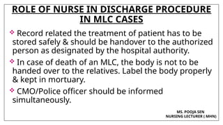 Discharge procedure and its types in hospital .pptx