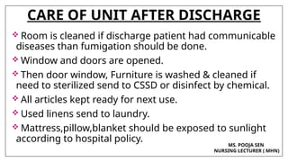 Discharge procedure and its types in hospital .pptx