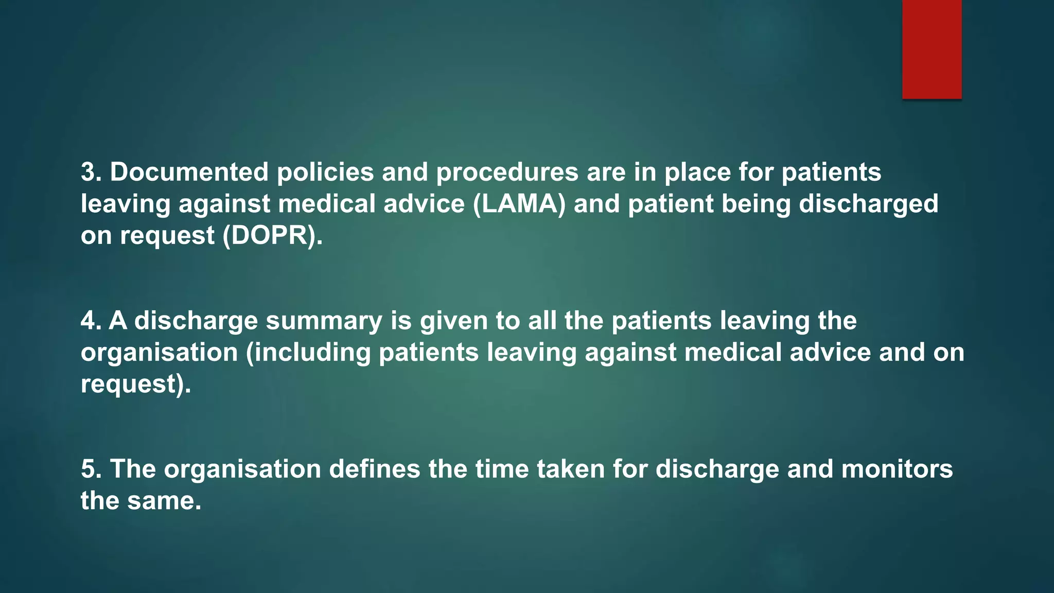 Discharge , referral and death summary | PPTX