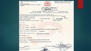 Discharge , referral and death summary | PPTX